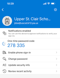 Instruction on how to install and use Microsoft Authenticator